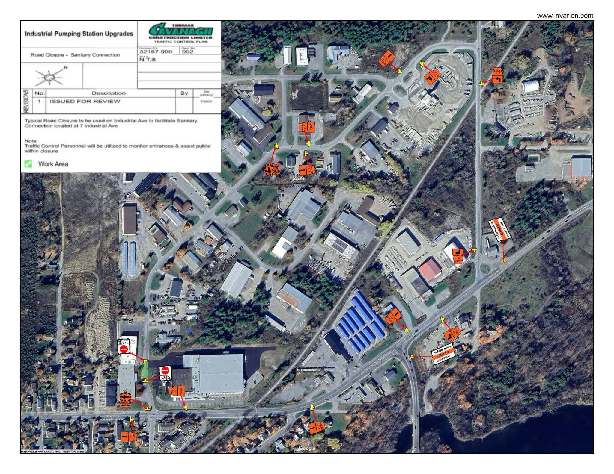 Road Closure – Starting September 22nd, 2025 – Industrial Avenue at ...
